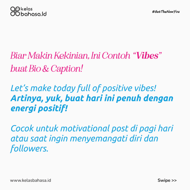 Vibes Artinya Apa Sih? Biar Nggak Salah Pakai Lagi!