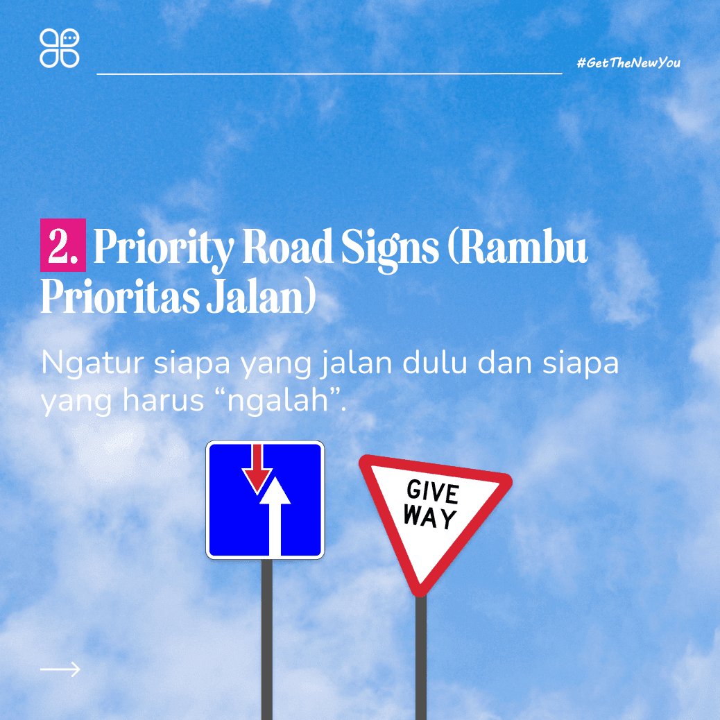Rambu Lalu Lintas dalam Bahasa Inggris + Arti | KB